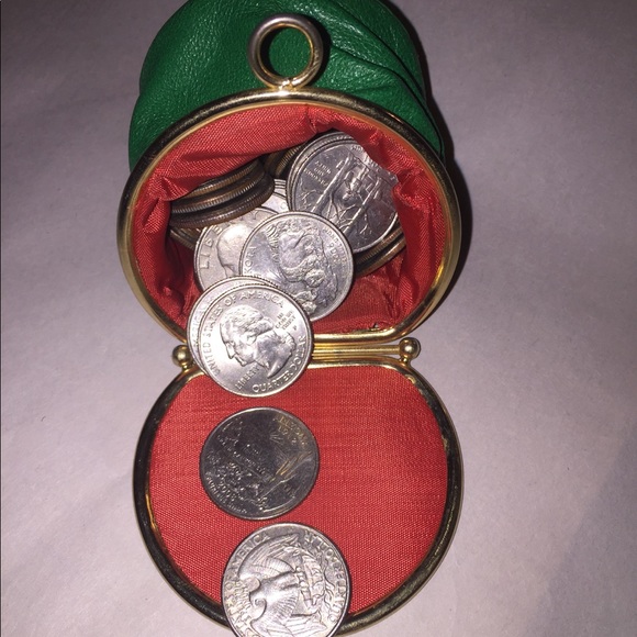 Neiman Marcus | Bags | Authentic Lizard Kid Glove Leather Coin Purse ...